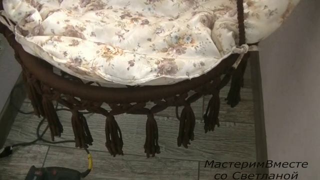 Как подвесить подвесное кресло к бетонному потолку. Используем анкерный болт.