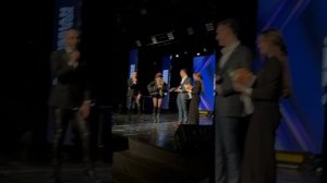 на сцене я,а снимает видео настоящая Юля Гаврилина