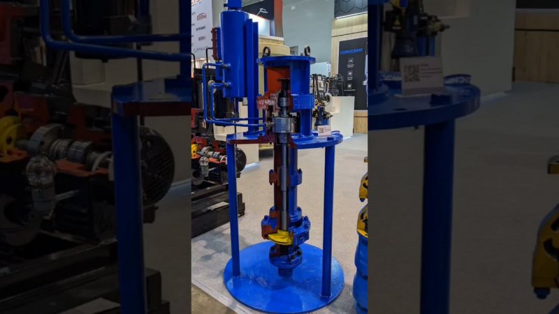 Оборудование на стенде компании CNP, выставка aquatherm moscow 2023. #aquatherm #cnp #pump #насос