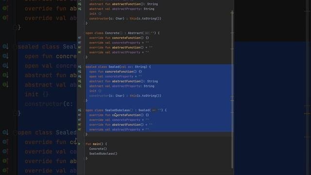 Kotlin - sealed classes programming examples