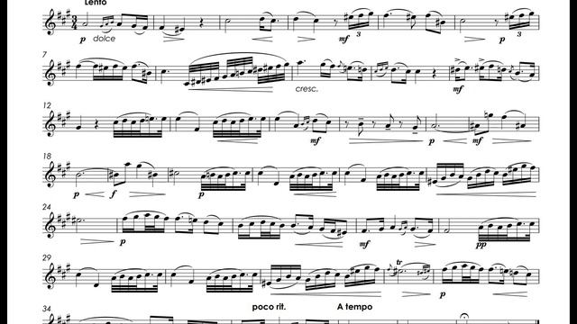 Gluck, Christoph Willibald - Melodie from Orfeo ed Euridice - Sergei Nakaryakov trumpet Bb