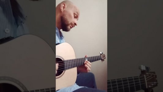 Фрагмент пьесы для гитары - Guitar piece fragment