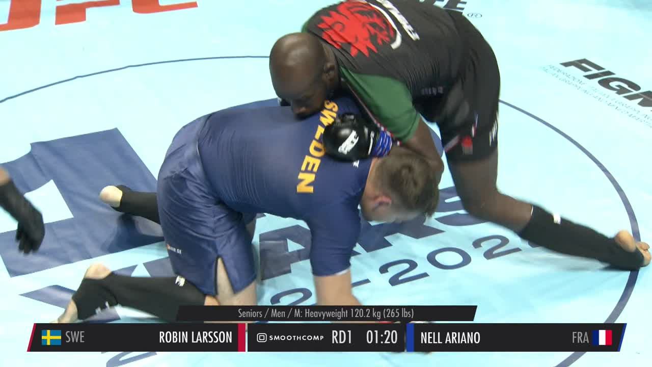 Robin Larsson (Sweden) VS Nell Ariano (France) смотреть онлайн видео от ...