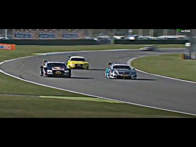 overtaking manoeuvre - DTM  (2014 10 19)
