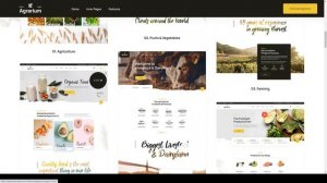 Agrarium Agriculture and Organic Food WordPress Theme vegetables ranch