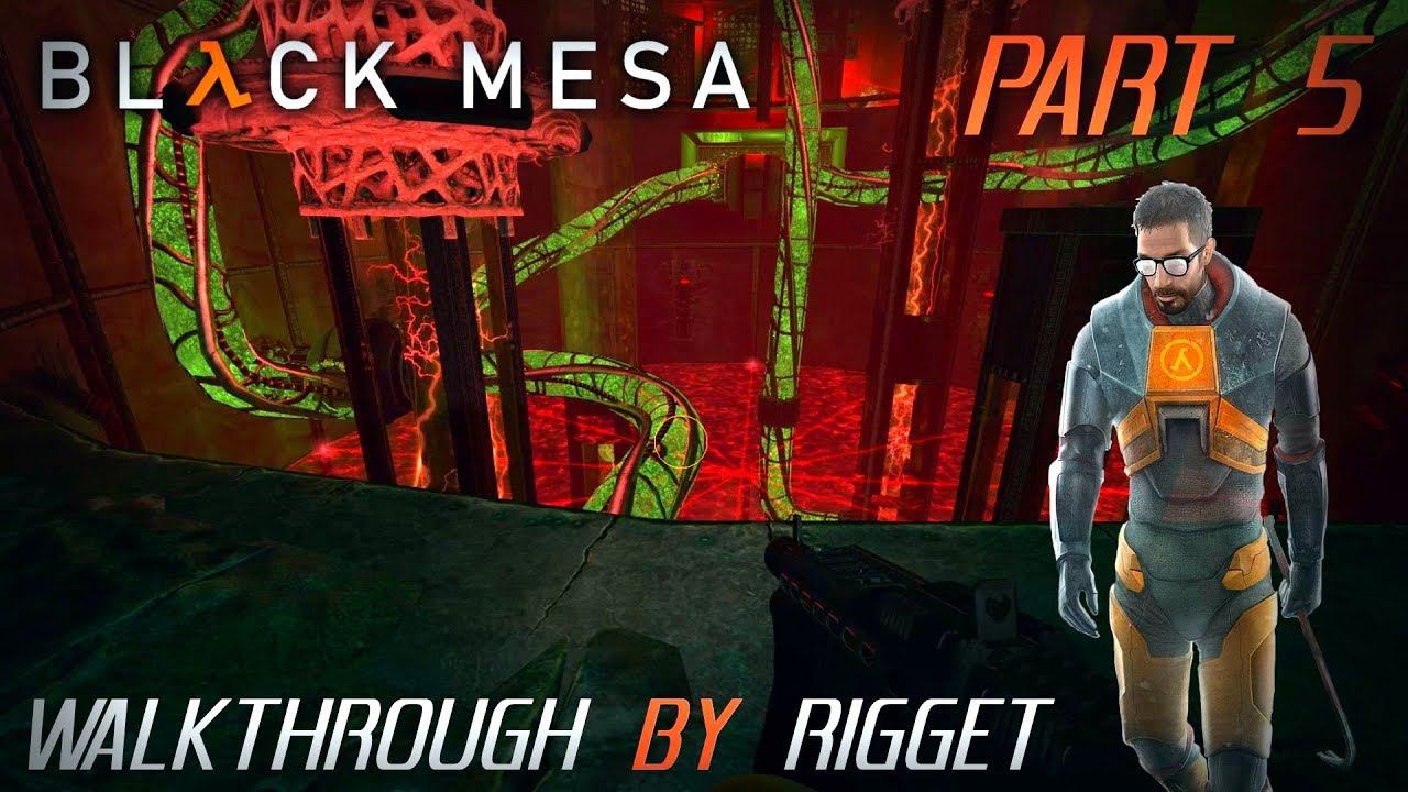 Black Mesa мир XEN Прохождение Часть 5 "Токсичный подъем"
