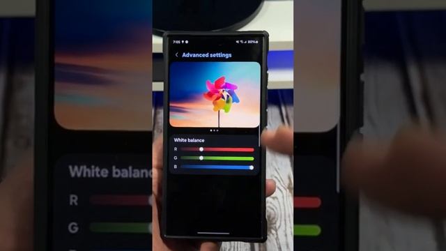 Samsung Galaxy S24 Ultra - Advanced RGB Display Settings