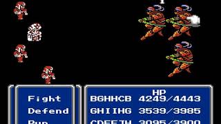 Final Fantasy III [NES] Walkthrough Part 16 [END] [No Commentary]