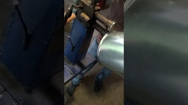 Процесс зиговки  отвода