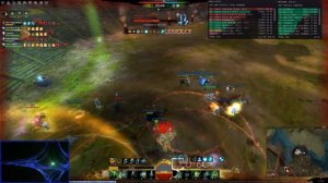 Guild Wars 2: GvG [LOOK] vs [tF] (scourge pov)