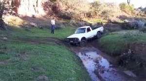 Nissan Tracker river crossing