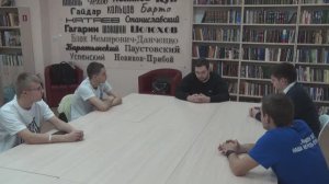 Горячие новости! В Правдинском прошла встреча с военкором Алексеем Ларкиным
