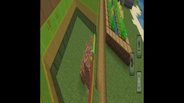 Я построил полностью стеклянный дом в minecraft.