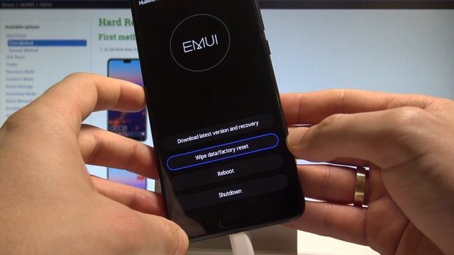 How to Enter eRecovery Mode in HUAWEI P20 Pro - EMUI Recovery ...