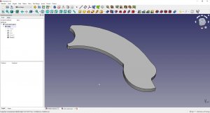 FreeCAD - Vežbanje crtanja 2D skice u Sketcher radnom okruženju