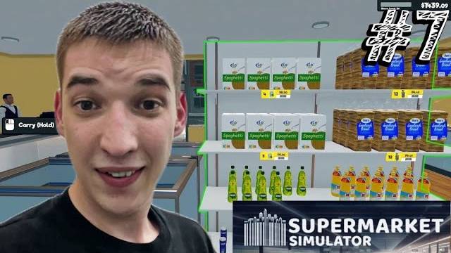 НАНЯЛ РАБОЧИХ. Прохождение #7 - Supermarket Simulator.