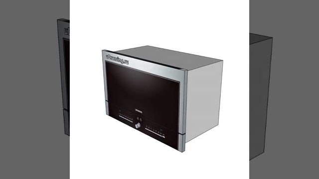 Микроволновая Печь для проектирования мебели в программе SketchUp