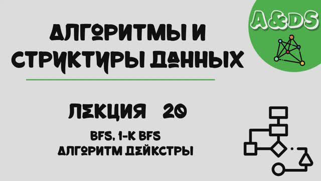 АиСД, лекция 20:дейкста