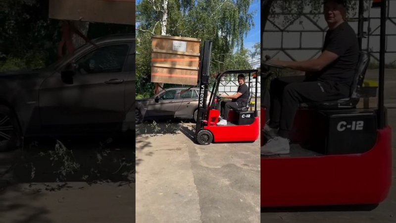 Kandela C12 - грузоподъемность 1 тонна 200 - 750 000 руб с НДС  #вилочныйпогрузчик