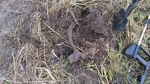Поездка на коп, добиваю место.. первый снег..