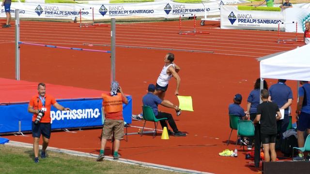 Georgios Farmakis (GRE) 173 cm M50 Straddle Technique High Jump 4K EMAC ...