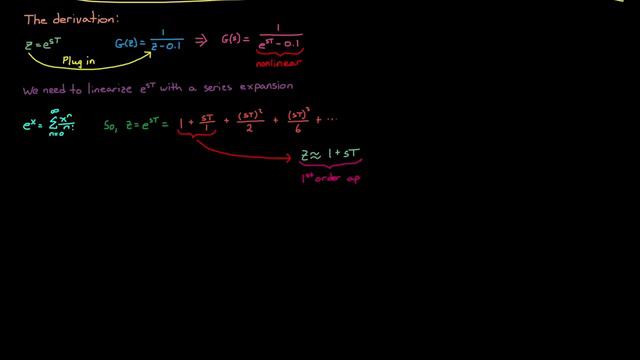 5 Discrete control #5_ The bilinear transform