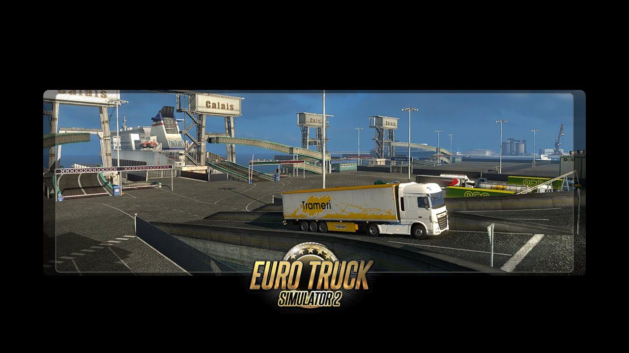 EURO TRUCK SIMULATOR 2 - Поездка из Калининграда в Швецию. Travel from Kaliningrad to Sweden