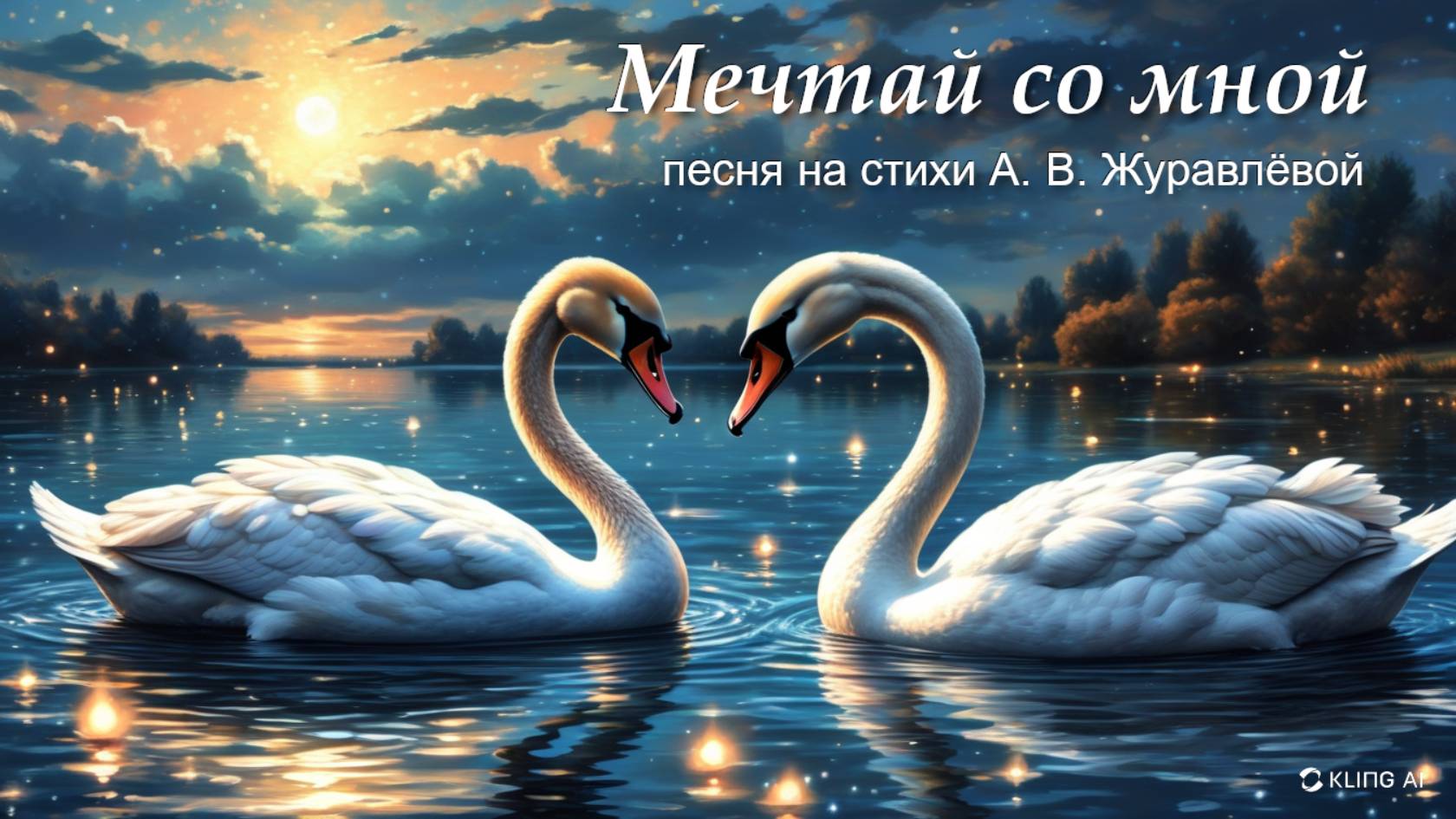 Мечтай со мной, песня на стихи А. В. Журавлёвой. Дата создания песни сентябрь 2024 года