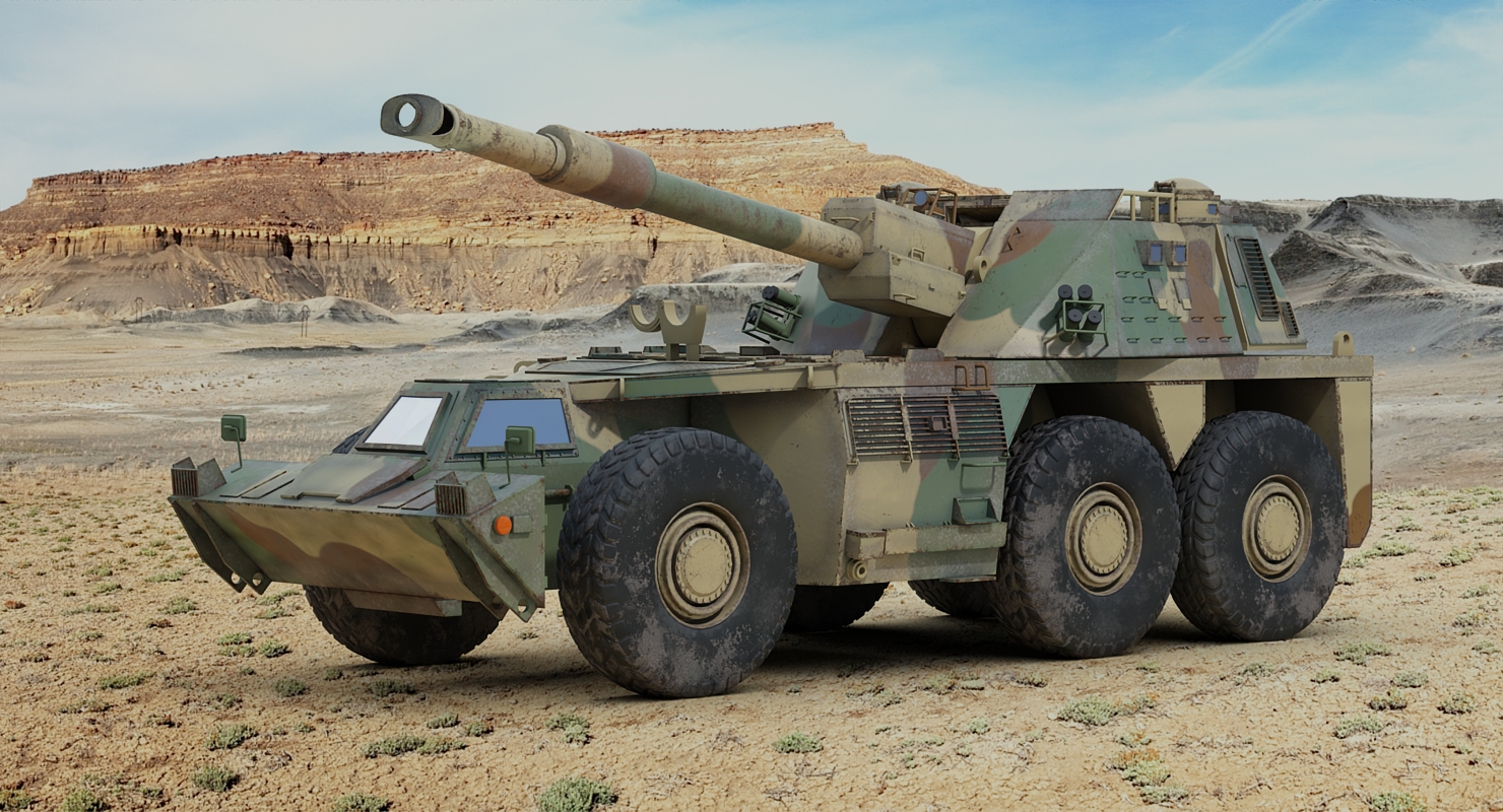 G6 RHINO ЮЖНОАФРИКАНСКАЯ САУ В WAR THUNDER