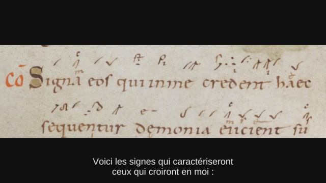 Signa eos qui in me credent