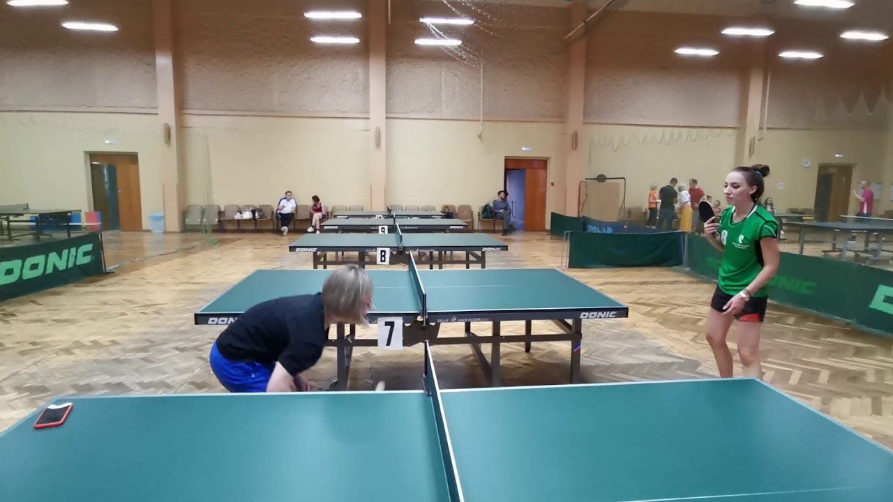 Настольный теннис. Товарищеская игра