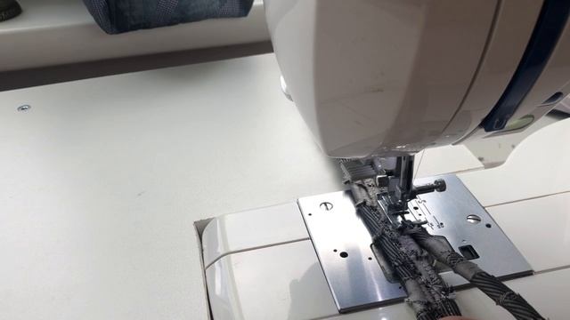 Коврик №3 из веревки, обтянутой полосками ткани, своими руками. Шитье из полос. Мой уютный дом.