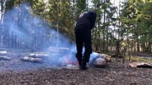 Купаюсь в холодной воде и хожу по углям!!!