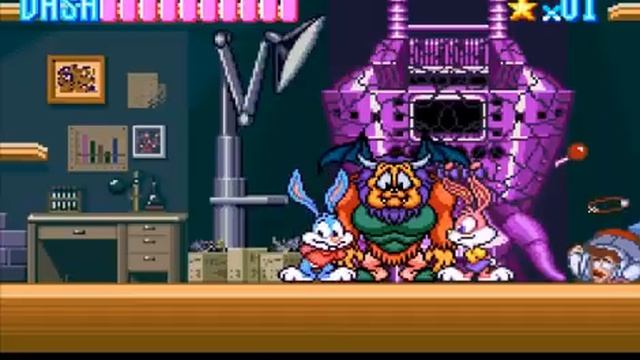Tiny Toons Buster Busts Loose SNES