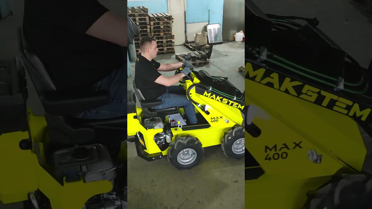 Прицеп Самосвальный для Мини-Погрузчика ❯ МАКСТЕМ ❯ #прицеп #минипогрузчик #сделановроссии