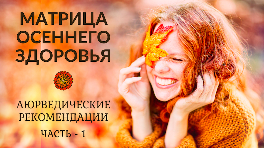 Матрица Осеннего Здоровья. Часть ~ 1.