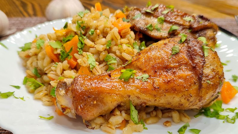 Когда захотела вкусной перловки, делаю так