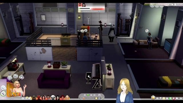 "Психушка" Челлендж The Sims 4 без модов День 19.
