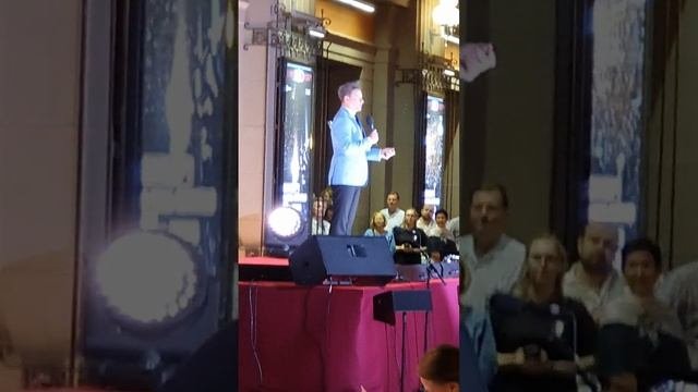 Заслуженный артист России Александр Олешко на закрытии театрального сезона театра им. Е.Вахтангова 2