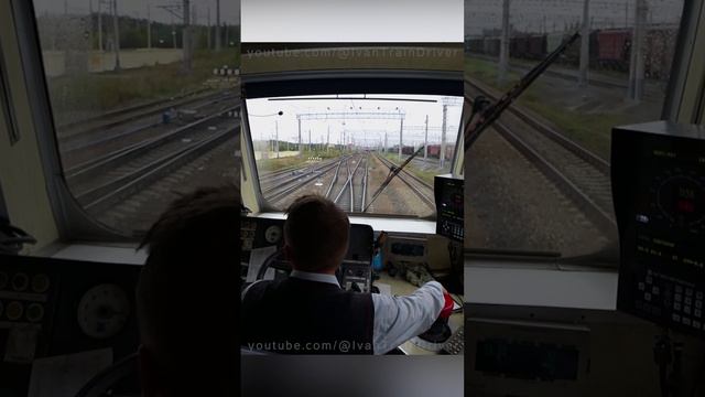 Залетаем на станцию Свирь ✈️ на электропоезде ЭД9М