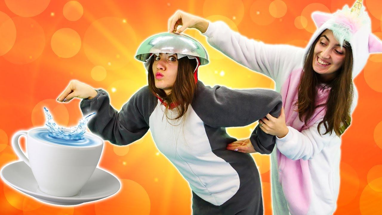 Прикольные видео - Милая пони Единорожка и Акула пьют чай! - Весёлые игры одевалки  для девочек