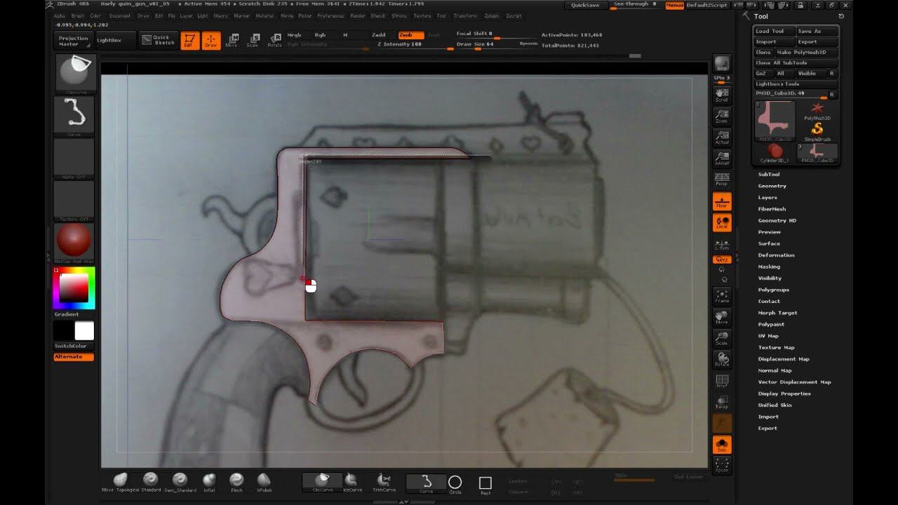 HarleyQ Vol 3  09 Refining the frame