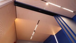 Трековые светильники Flat Magnetic в проекте "Семейный портрет в интерьере"