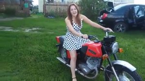 Когда у папы ИЖ и дочка