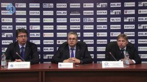 «Динамо» - «Барыс». Пресс-конференция