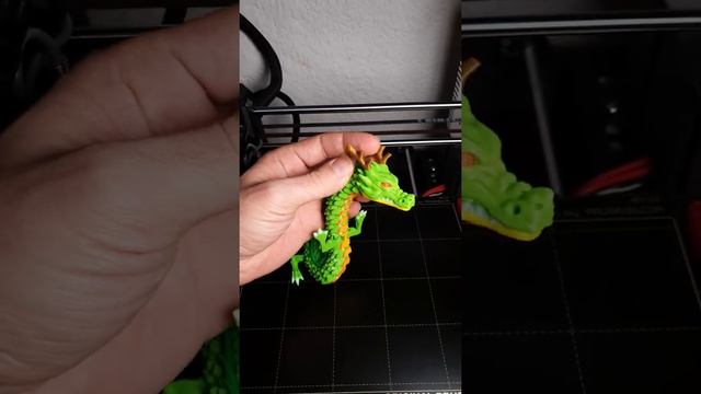 What should I wish from my colorful dragon? ?[3D Printed Articulated]