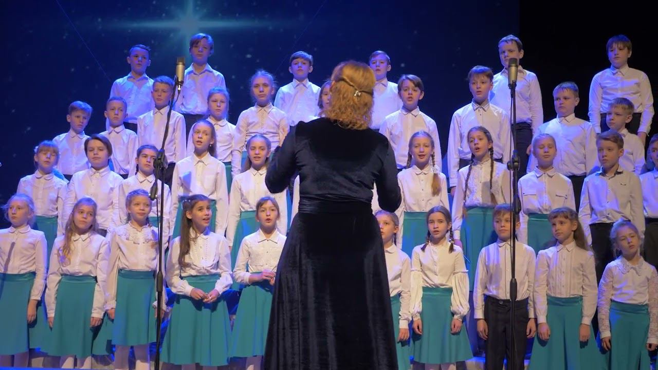 Эта ночь святая. Митрополит Владимир (Сабодан), переложение для детского хора С.Викентьевой