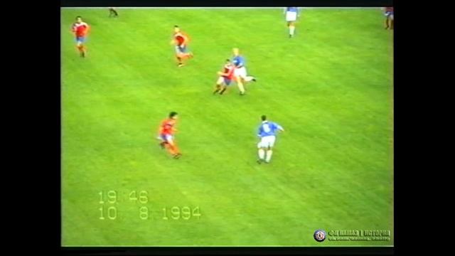 "Динамо" (Москва) - "КАМАЗ" (Набережные Челны) 2:1. Чемпионат России по футболу 1994