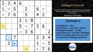 Best Sudoku Oddagon Video Ever! Sudoku Extreme Tutorial 3