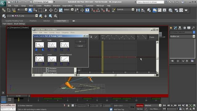 6. Cycling the animation